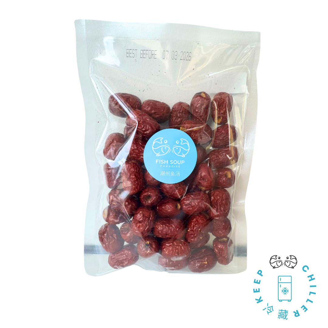 Wild Desert Red Dates 沙漠红枣 200g [Unwash] – Fish Soup Paradise